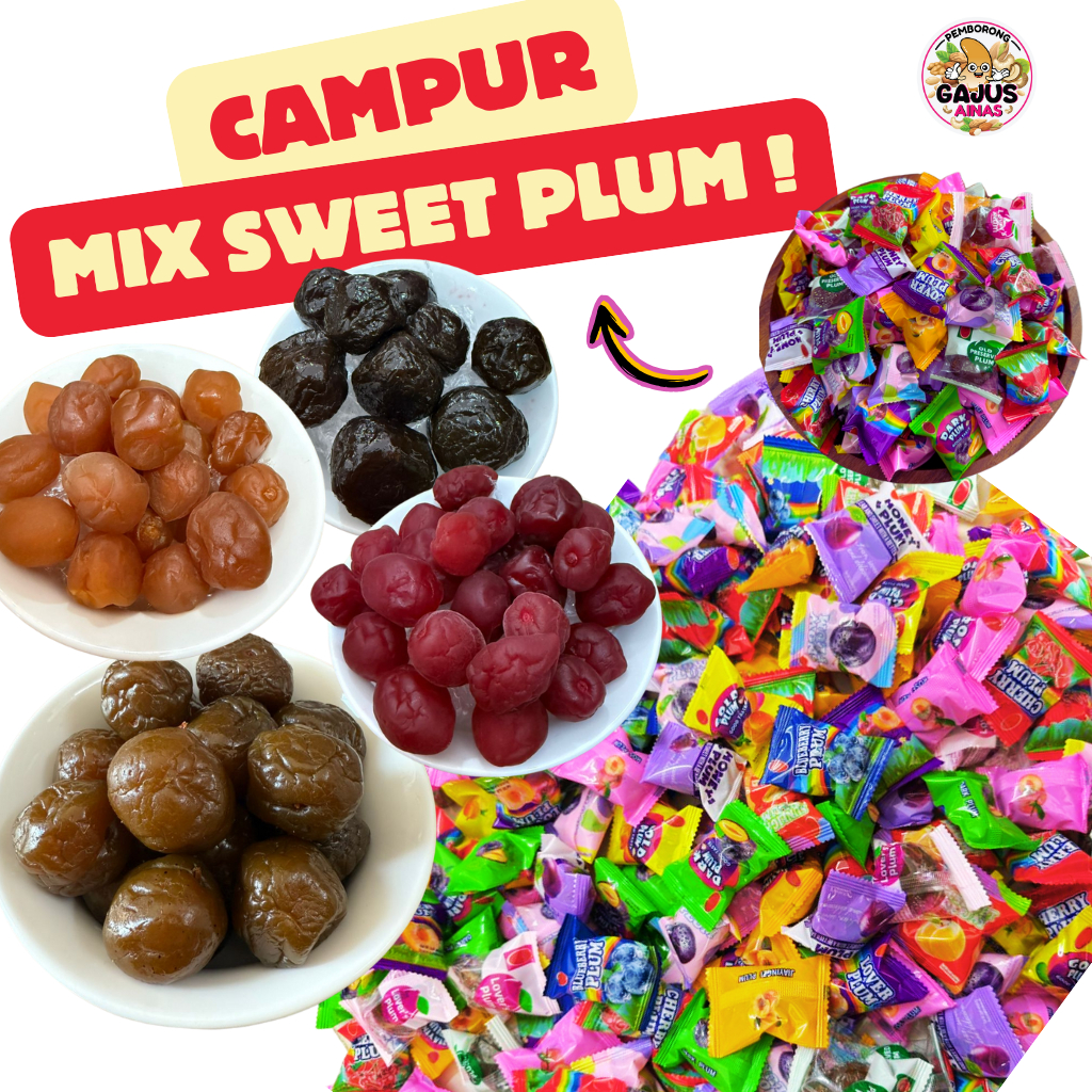 MIX SWEET PLUM / ASAM PLUM CAMPUR | Shopee Malaysia
