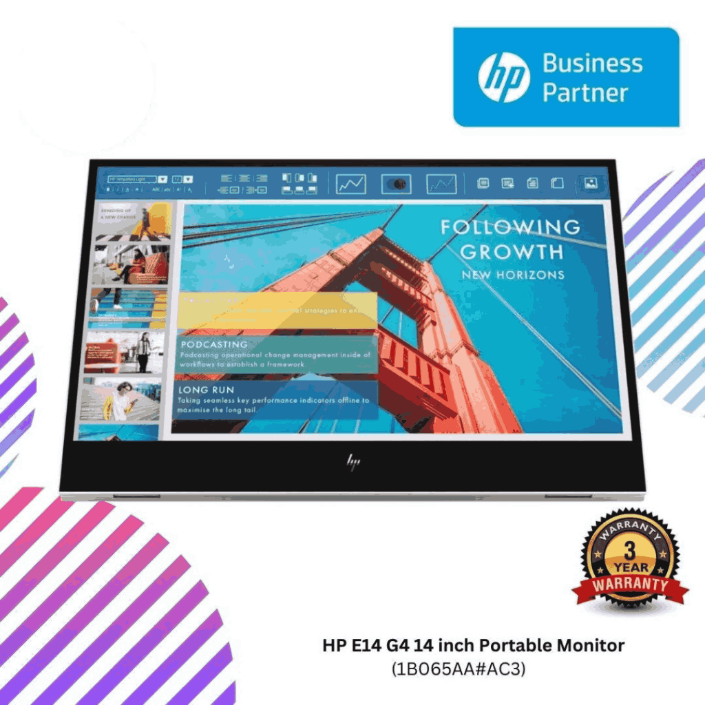 HP E14 G4 14 inch Portable Monitor (1B065AA#AC3) | Shopee Malaysia