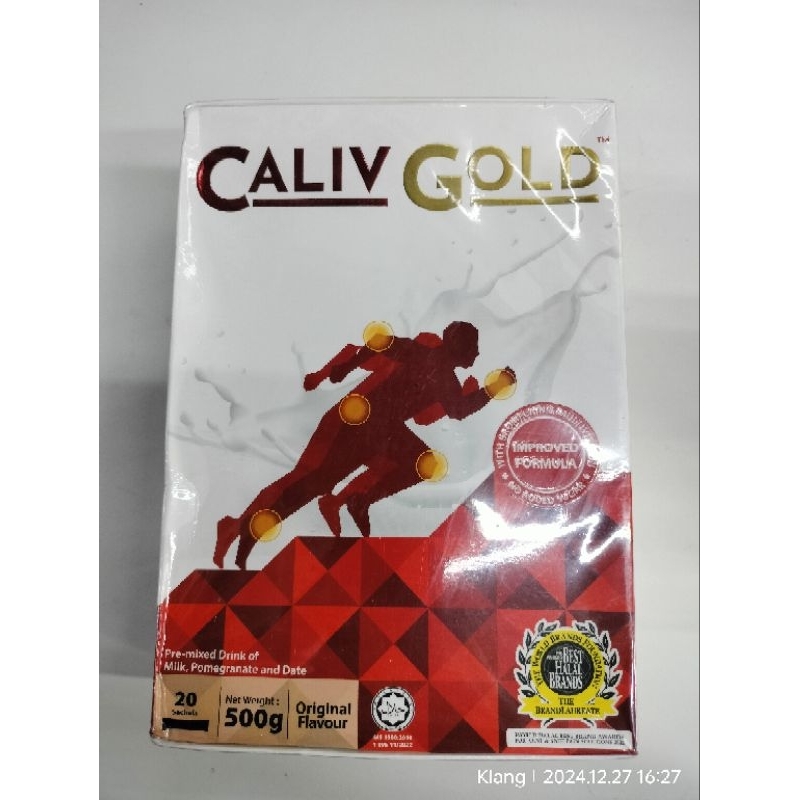 CALIV GOLD Susu Untuk Tulang SENDI (20 sachets) | Shopee Malaysia