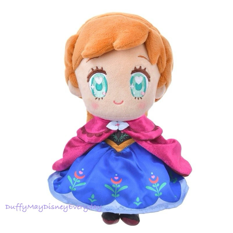 Authentic Disney Store Cute Princess Plush Anna Rapunzel Snow White ...