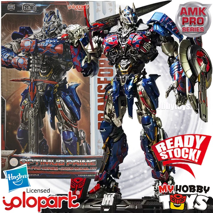 Yolopark AMK PRO Series Transformers - 20cm TLK Optimus Prime Model Kit ( The Last Knight Hasbro ...