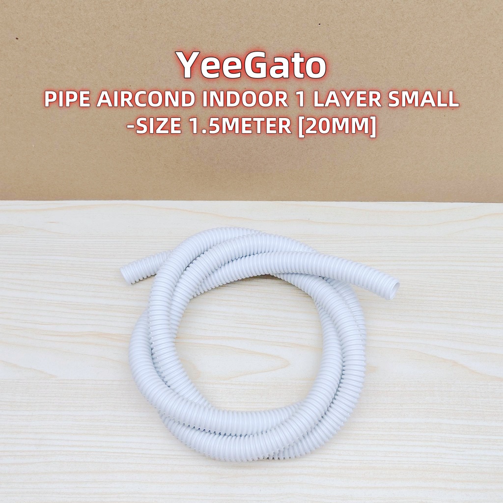 1.5M [ S 20MM ]PIPE OUTGOING INDOOR DRAIN HOSE HEAD INSULATION FLEXIBLE ...