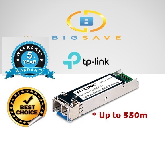 TP-LINK TL-SM311LM GIGABIT MULTI MODE SFP MODULE | Shopee Malaysia