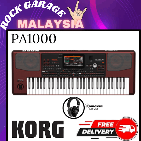 Korg Pa1000 - 61 key Professional Arranger with and Adapter (Pa-1000) | Shopee Malaysia