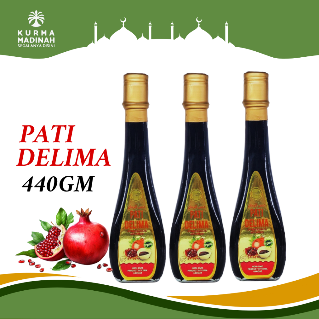 PATI DELIMA 440GM POMEGRANATE MOLSSIS 440GM | Shopee Malaysia