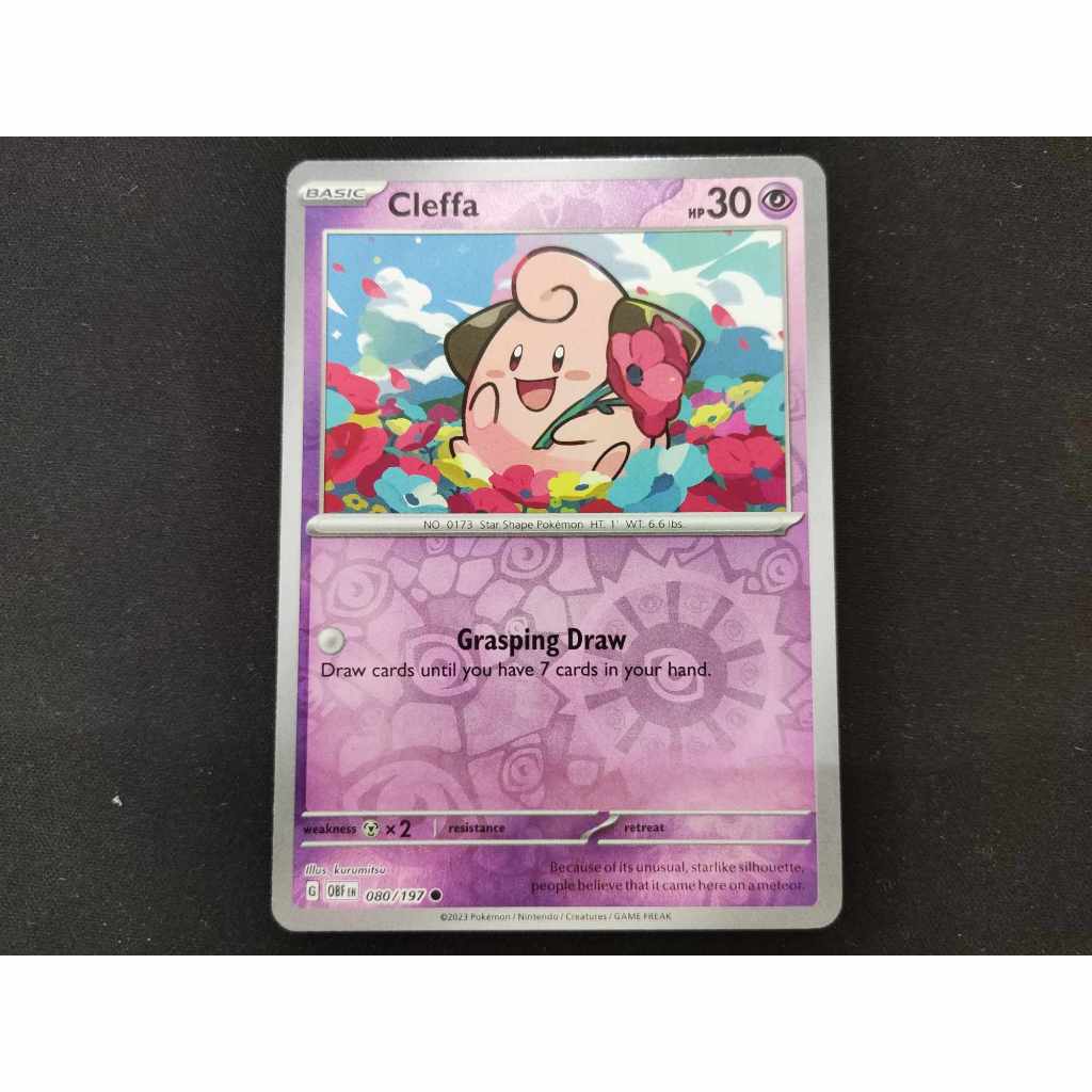 Pokemon TCG - Cleffa | Shopee Malaysia