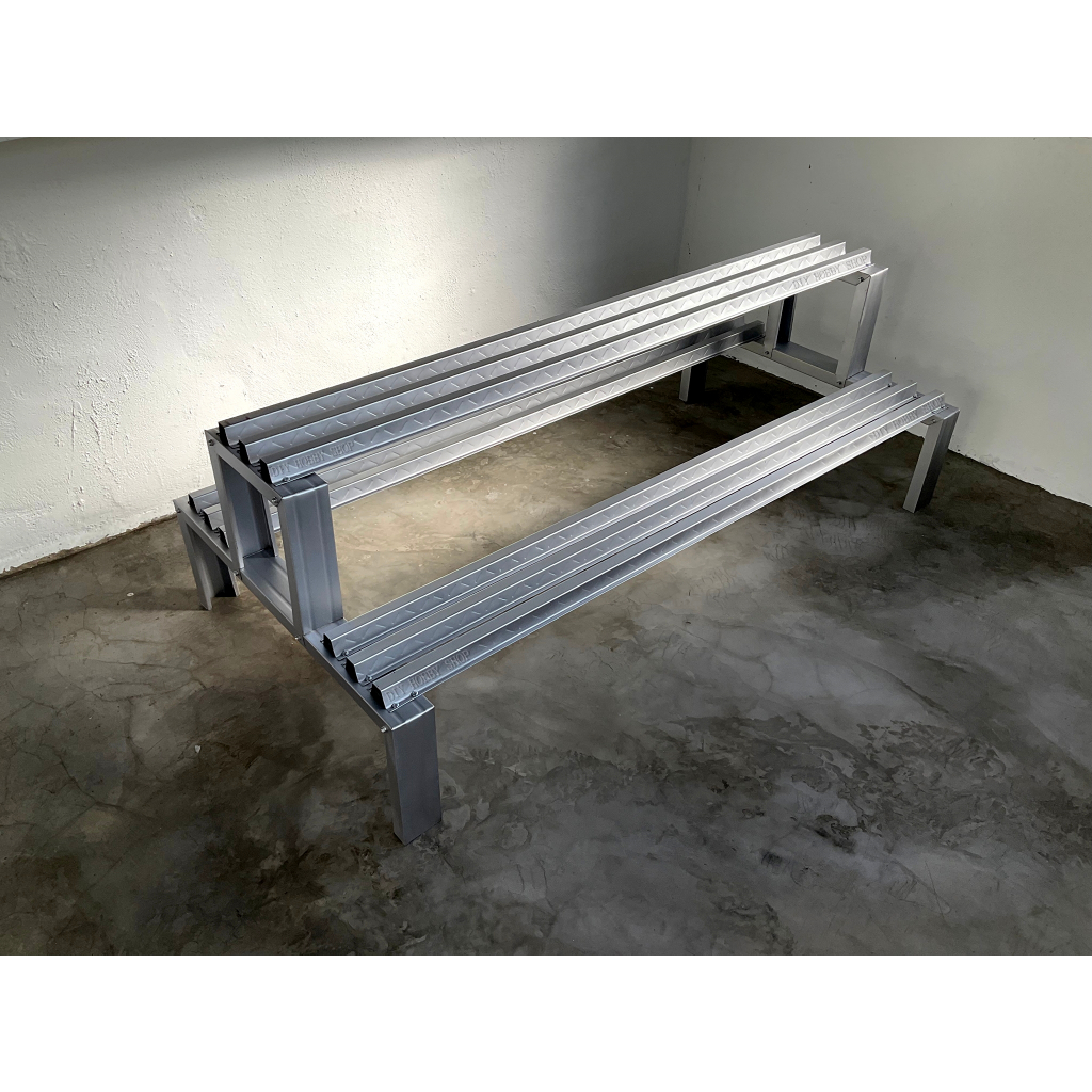 Rak Pasu Bunga Tanaman 2 Tingkat Besi C Channel Batten Truss | Shopee ...