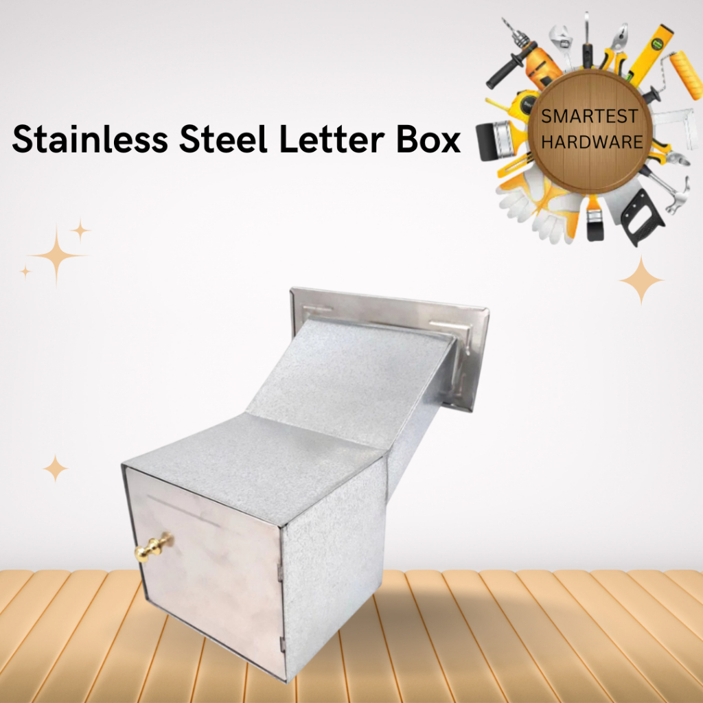Durable Built-In Aluminum Stainless Steel Letter Box For Landed House ...