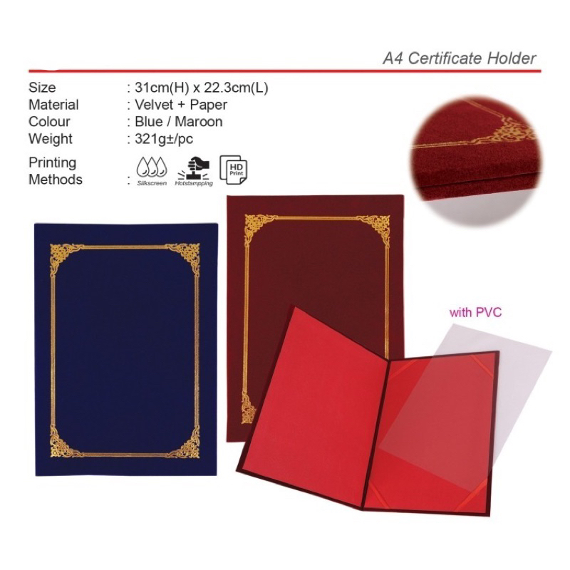 Certificate Holder (A4 size) | Shopee Malaysia
