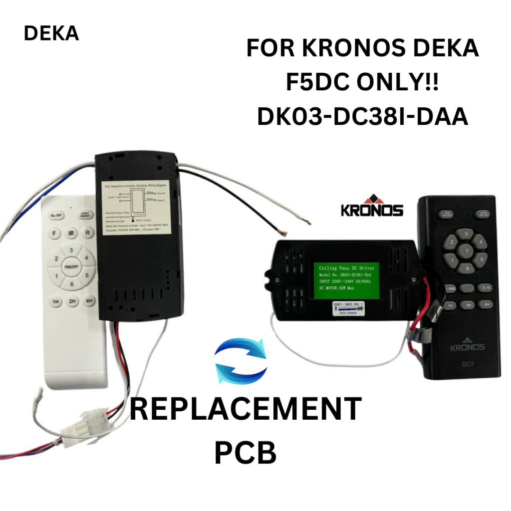 DC PCB Replacement For deka kronos F5DC DK03-DC38I-DAA MULTI PCB SOCKET ...