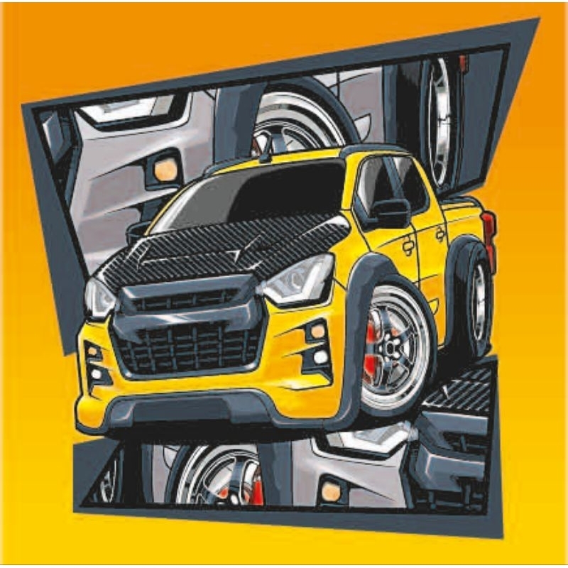 Vector Image Toyota Hilux Isuzu Dmax High Resolution Transparent ...