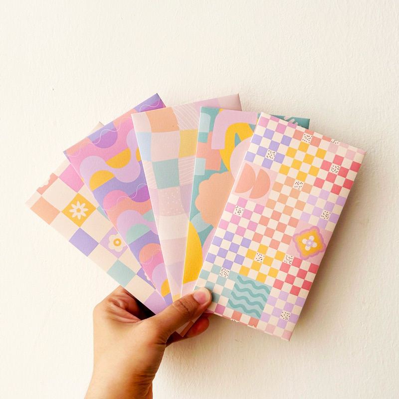 Vibin' Money Packets 2025 / Raya Money Packets with Dopamine Pattern ...