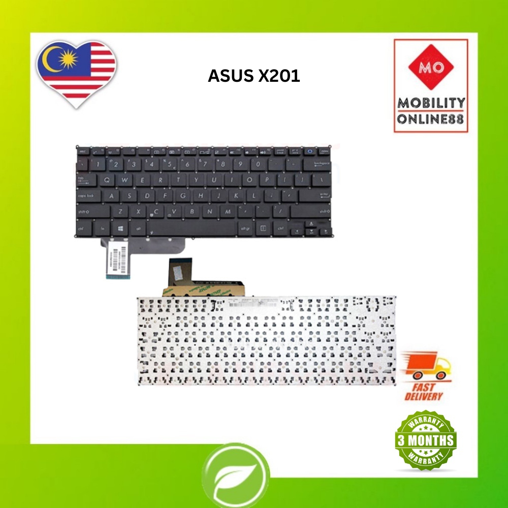 ASUS X201 Laptop Keyboard | Shopee Malaysia
