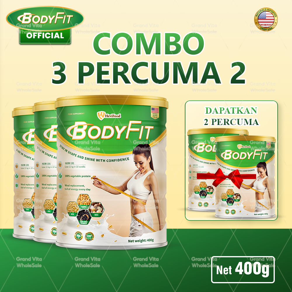 [Clearance stock] BUY 3 GET 2 BODYFIT Susu Penurunan Berat Badan untuk ...