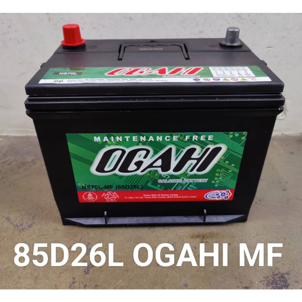 [ Installation Provided ] 85D26L | NS70L ] OGAHI MF | Car Battery ...