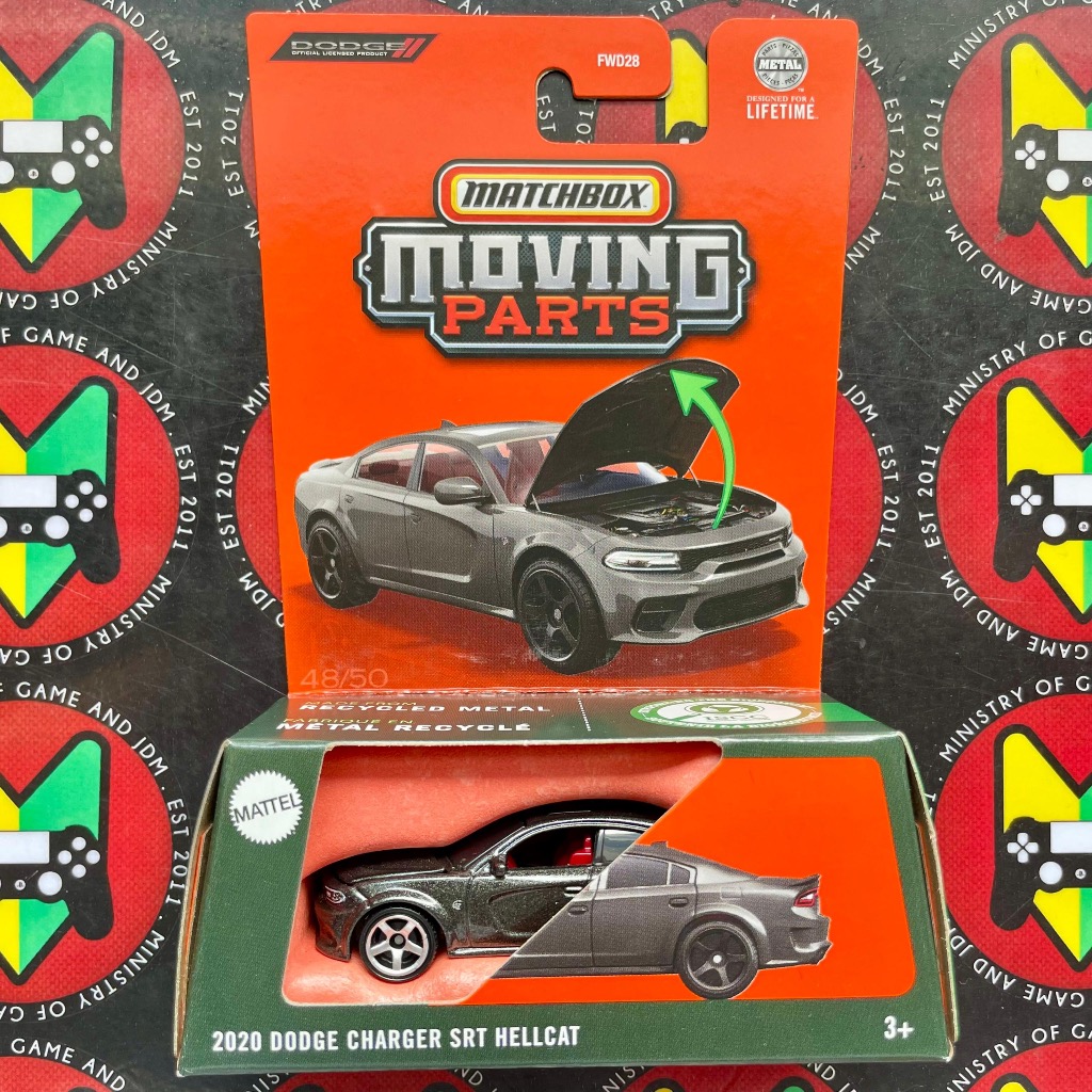 Matchbox Moving Part 2020 Dodge Charger SRT Hellcat | Shopee Malaysia