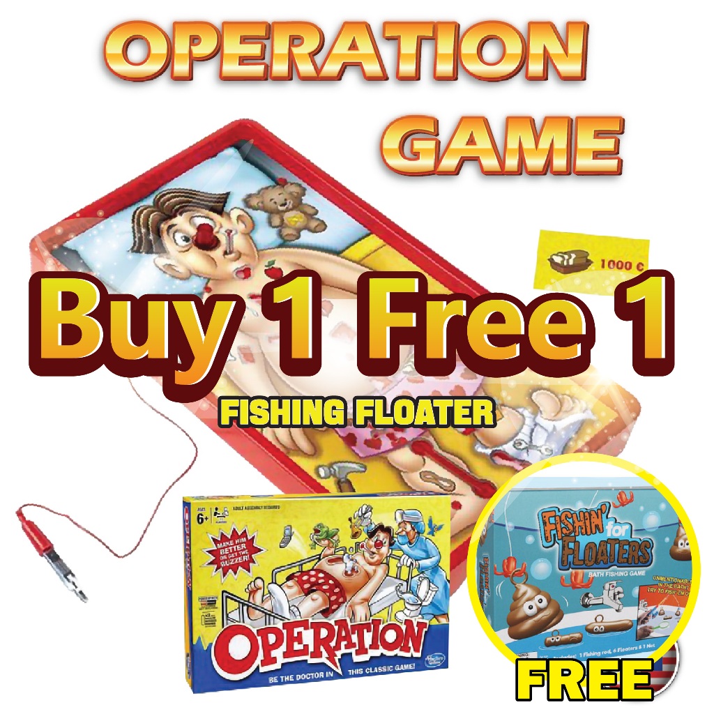Classic Operation Game for Kids Educational, Electronic Board Family ...