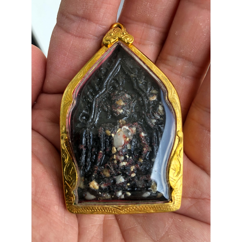 Old Monk Relic Sarira Khun Paen LP Moon For Super Good Blessing And ...