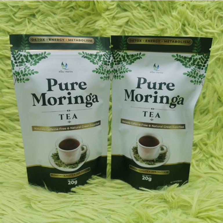 [ORGANIC] 100% ORIGINAL PURE MORINGA TEA 10 SACHETS | Shopee Malaysia