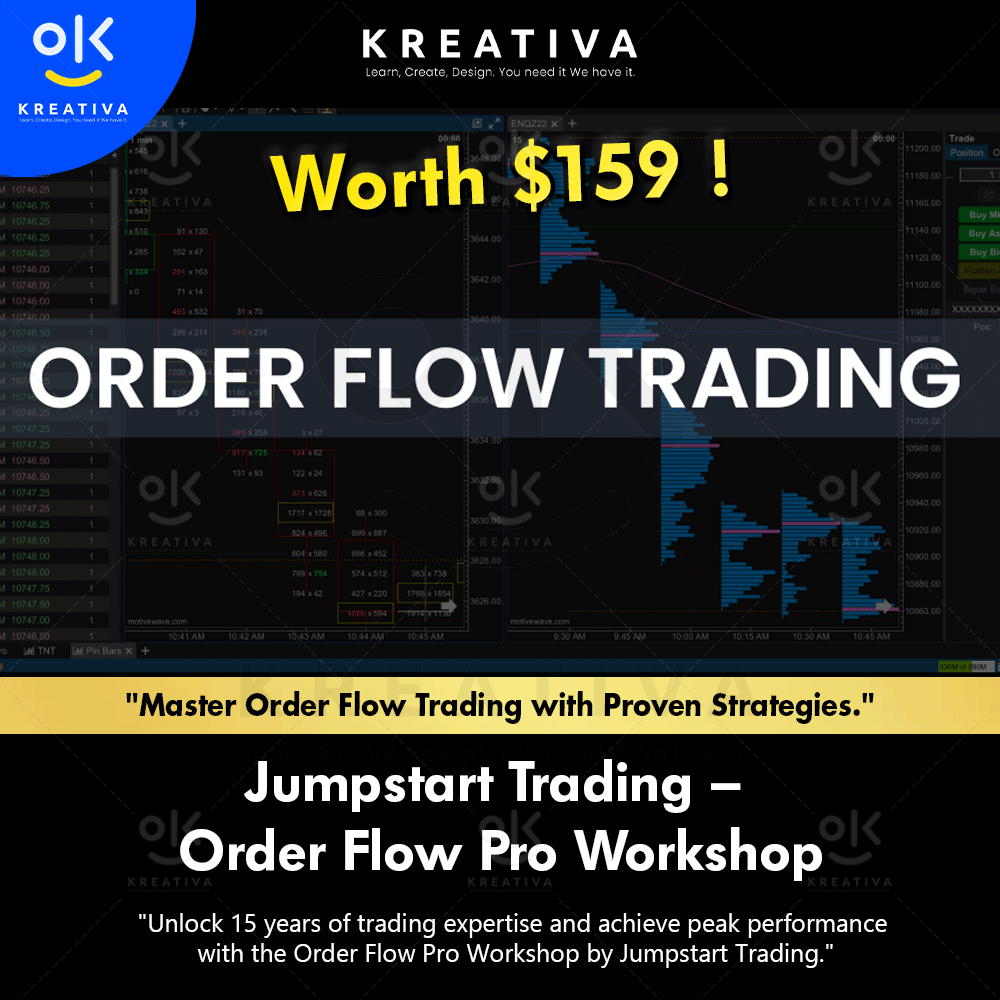 Vip Course-Jumpstart Trading – Order Flow Pro Workshop | Learn Trading Masterclass | Shopee Malaysia