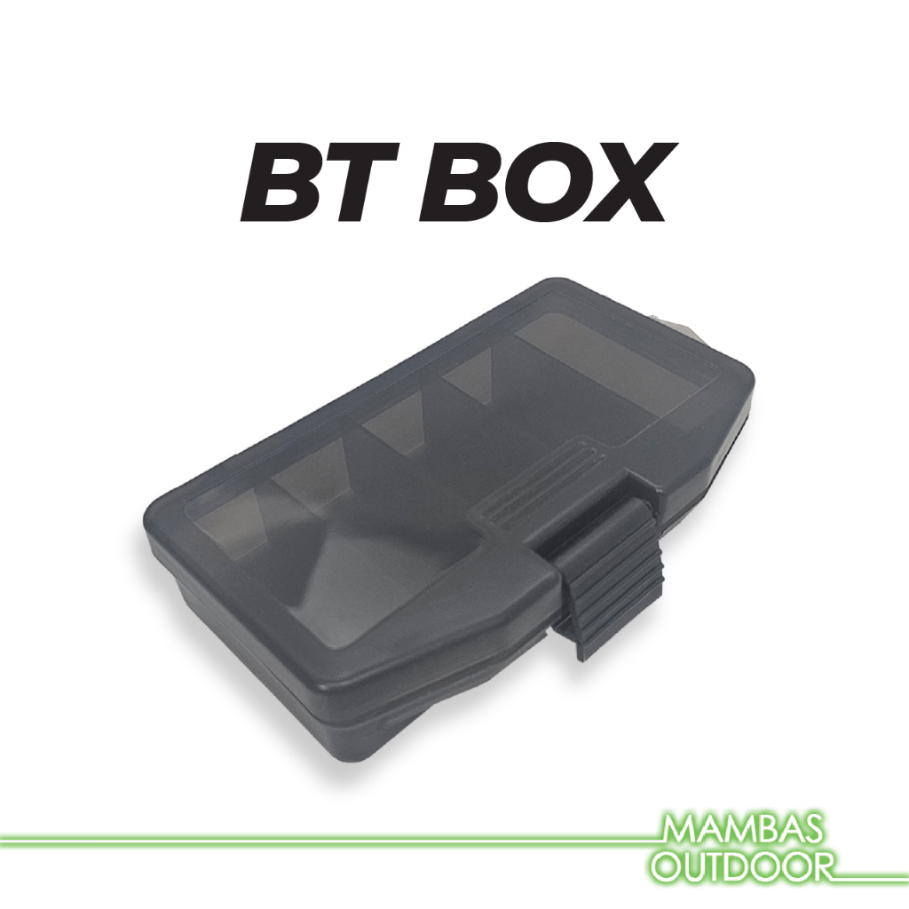 Mambas BT Box Fishing Lure Tackle Tool Box 5 Compartments Case Pancing ...