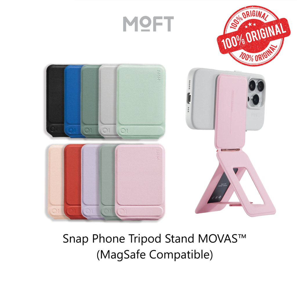 Moft Snap Phone Tripod Stand MOVAS™ - MagSafe Compatible | Shopee Malaysia