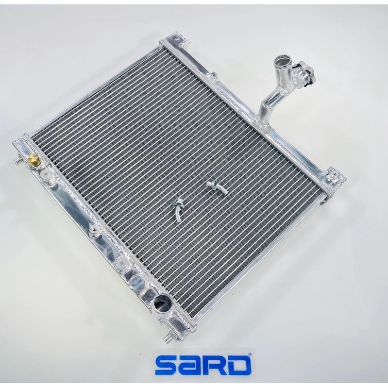 SARD Aluminum Alloy Dual 2 Core Radiator for TOYOTA Vios ncp42 2003 ...