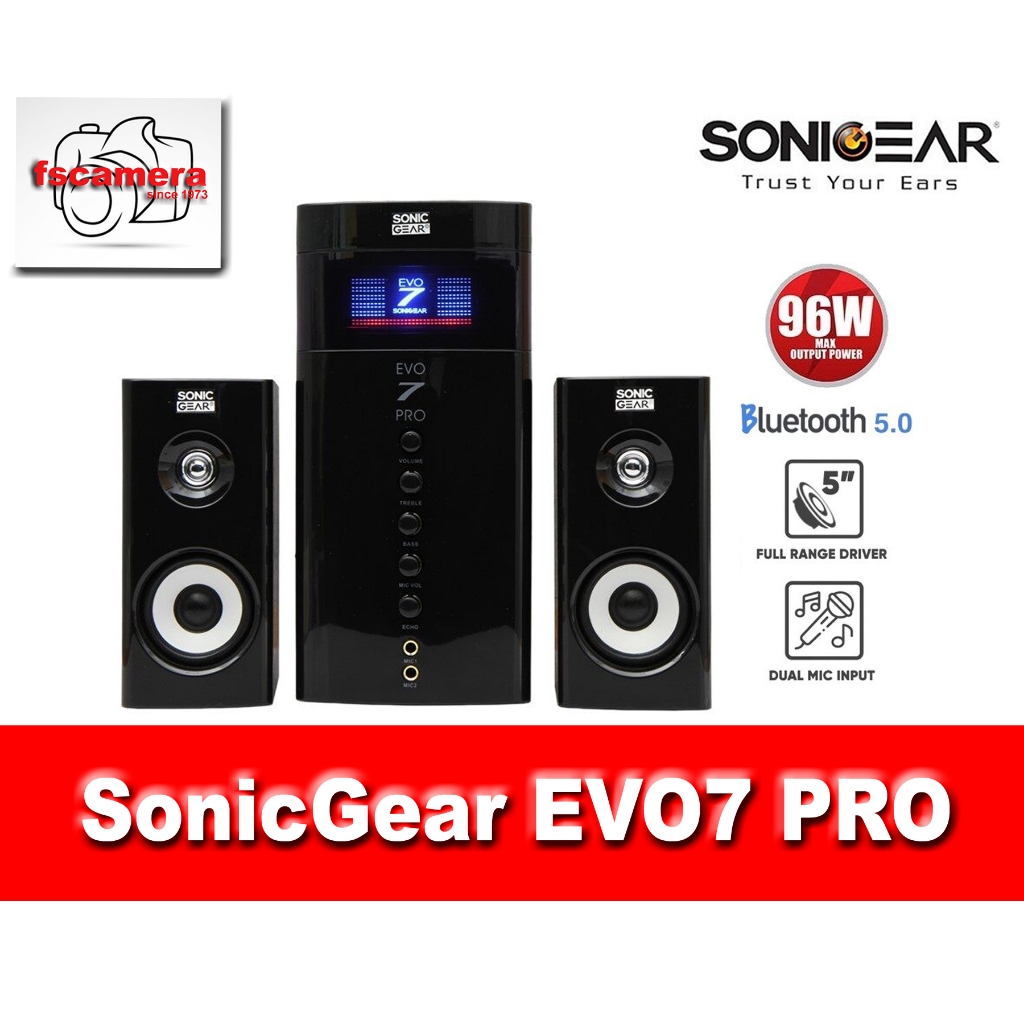 SONICGEAR EVO 7 PRO BTMI | Shopee Malaysia