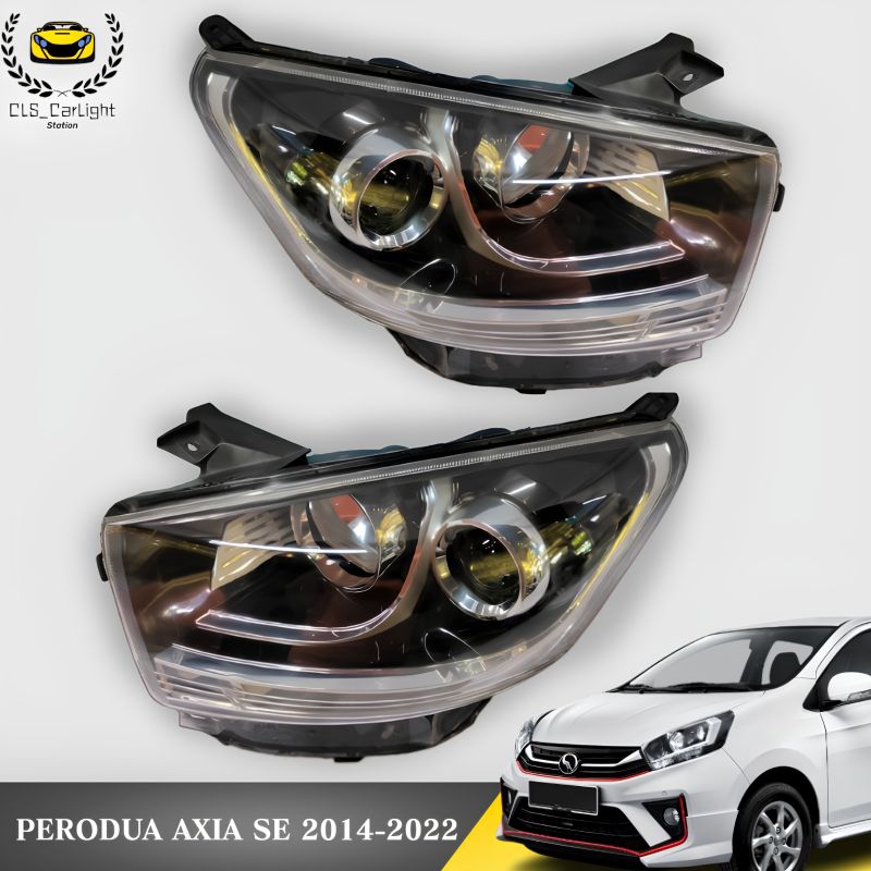 PERODUA AXIA 2014 - 2022 SE STYLE PROJECTOR RIGHT DRIVER SIDE (RH ...