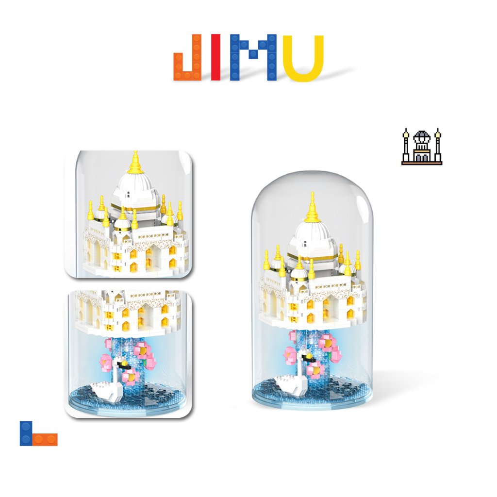 JIMU Taj Mahal W0501 Famous Architecture Castle Building Model ...