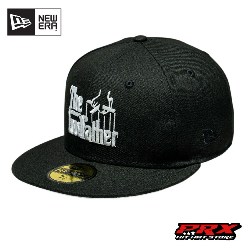 NEW ERA 59FIFTY THE GODFATHER BLACK HAT FITTED CAP 7"1/8 | Shopee Malaysia