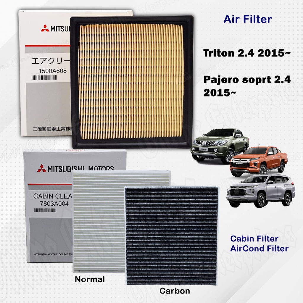 Air Filter Mitsubishi Triton 2.4 VGT 4N15 (KL3T) '15~ L200 Mivec Pajero ...