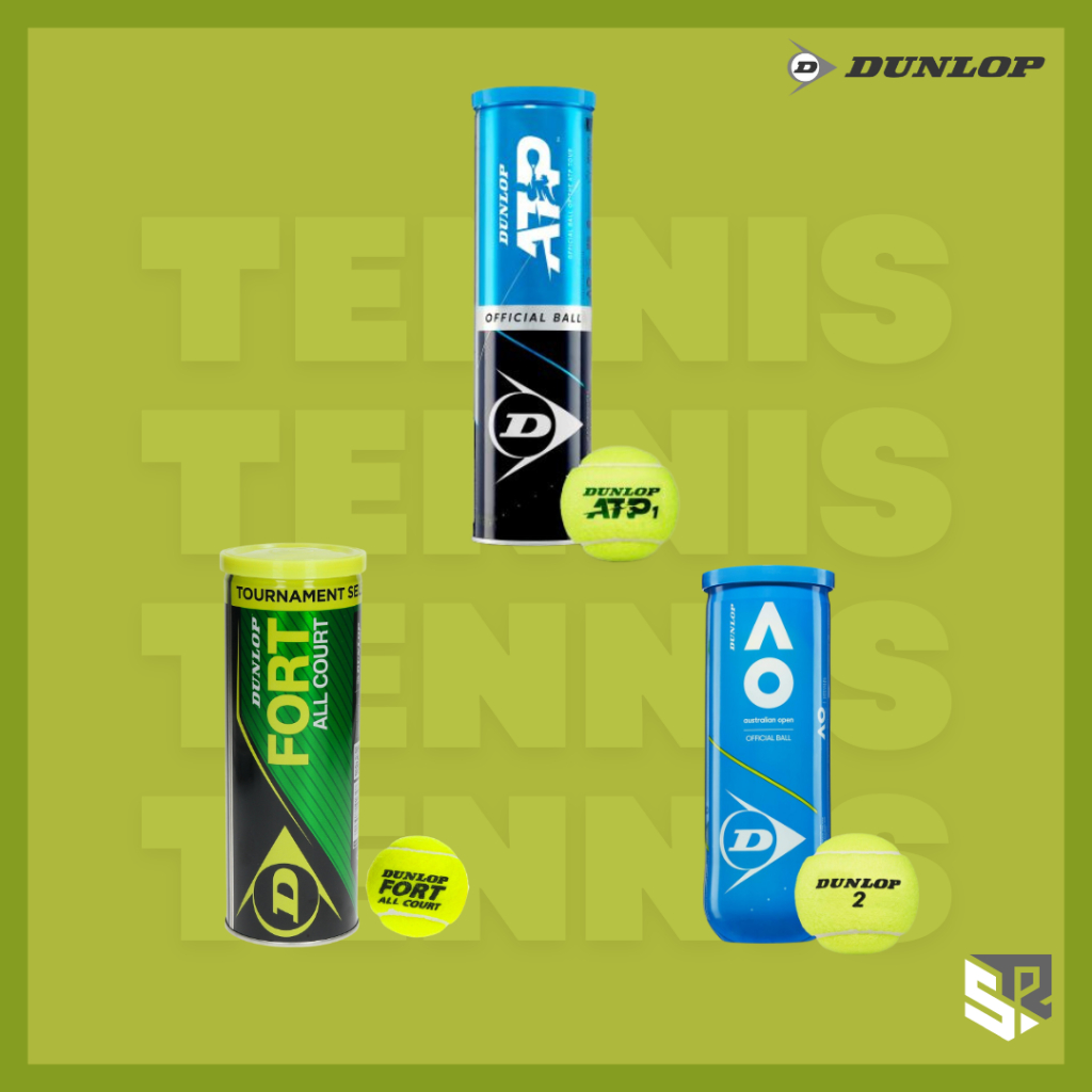 Dunlop Tennis Ball ATP/FORT/VO (3PCS) | Shopee Malaysia