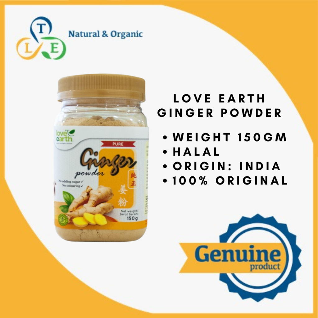 LOVE EARTH GINGER POWDER | Shopee Malaysia