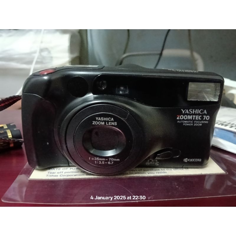 Yashica Zoomtec 70 35mm Film Camera_1993 | Shopee Malaysia