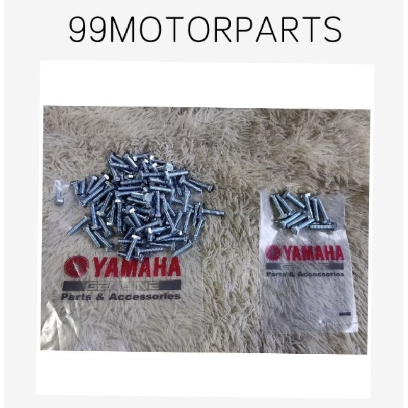 HEX HEAD SKRU SAIZ 10 COMMON PETAK 2.5CM Normal STEEL M6 X 25MM (BH625 ...