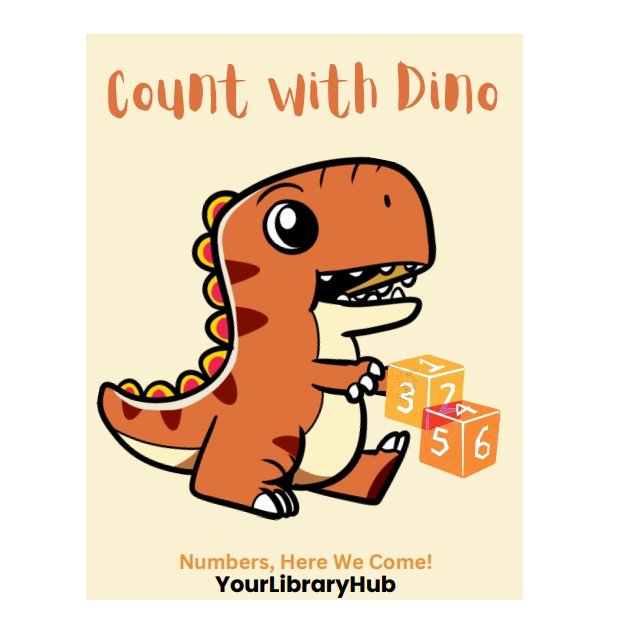 Count with Dino (Printable Ebook PDF) | Shopee Malaysia