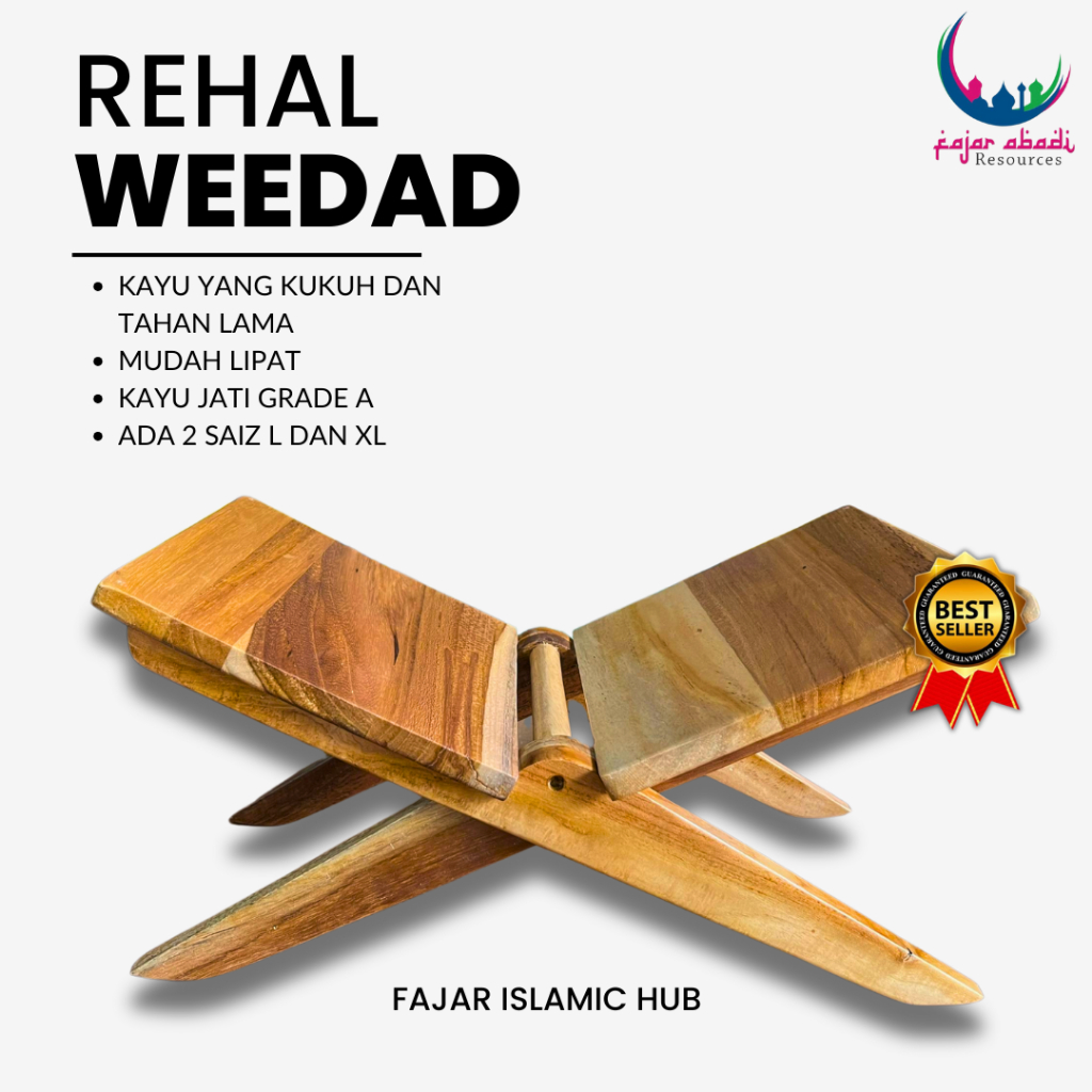 REHAL KLASIK DESIGN MODEN KAYU JATI GRADE A REHAL WEEDAD-MENGAJI-REHAL ...