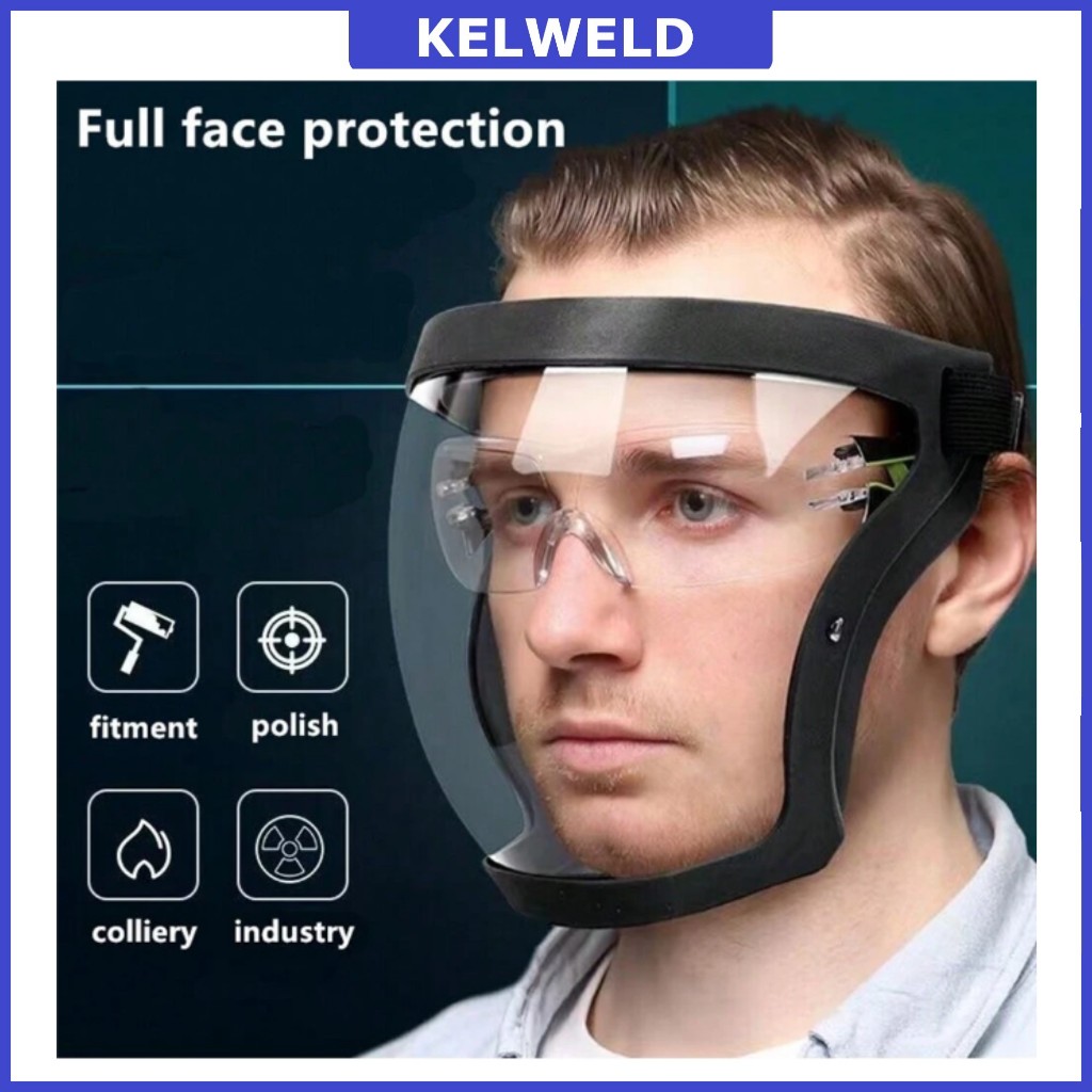 Full Face Shield Protective Strong Full Face Shield Sports Riding ...