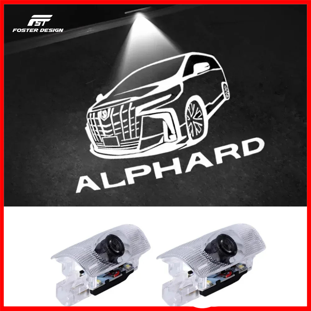 [FST] 2pcs Alphard Vellfire Car Door welcome light Alphard Vellfire ...