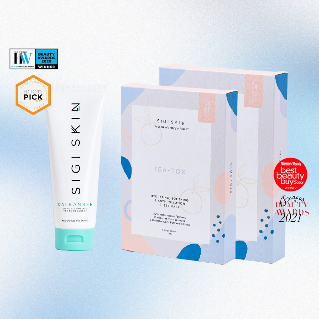 [Jan Exclusive] Sigi Skin Kaleanser Face Wash + 2 boxes of Tea-Tox ...