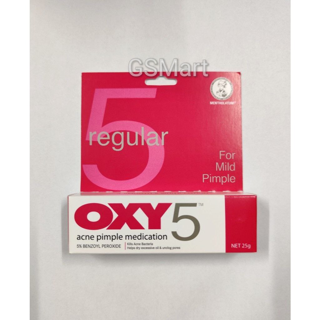OXY 5 Regular Acne pimple medication ( oxy5 ) | Shopee Malaysia