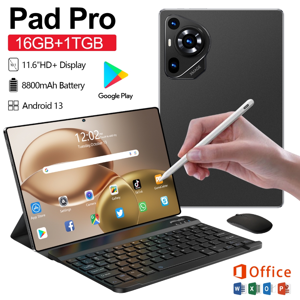 Tablet computer new tablet Tab Pro pad 5g 16GB+1TB 8800mAh 1.6-inch ...