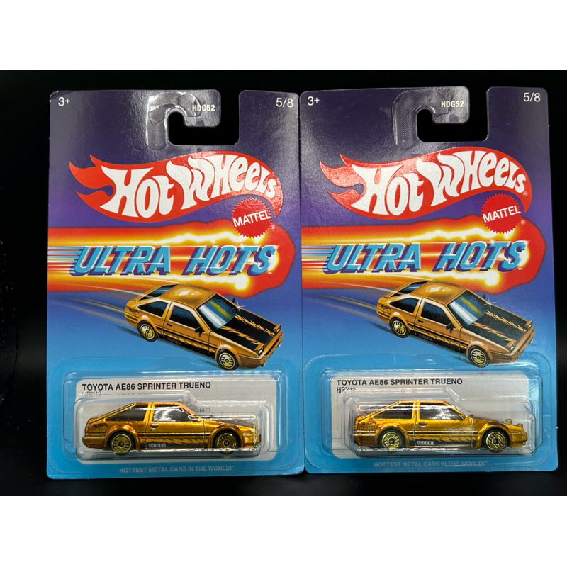 Hot Wheels Ultra Hot Toyota AE86 Sprinter Trueno Gold | Shopee Malaysia
