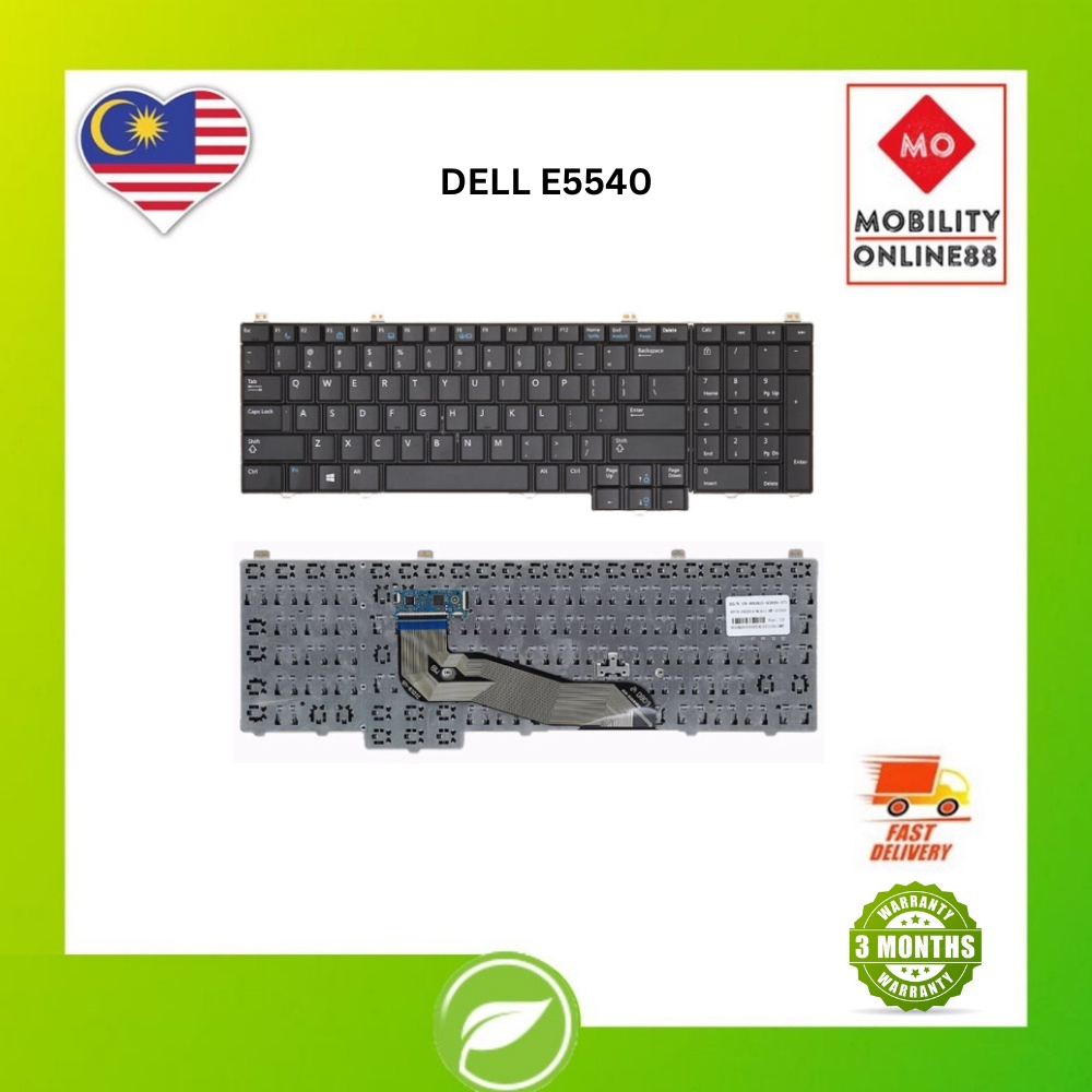 DELL LATITUDE E5540 LAPTOP KEYBOARD | Shopee Malaysia