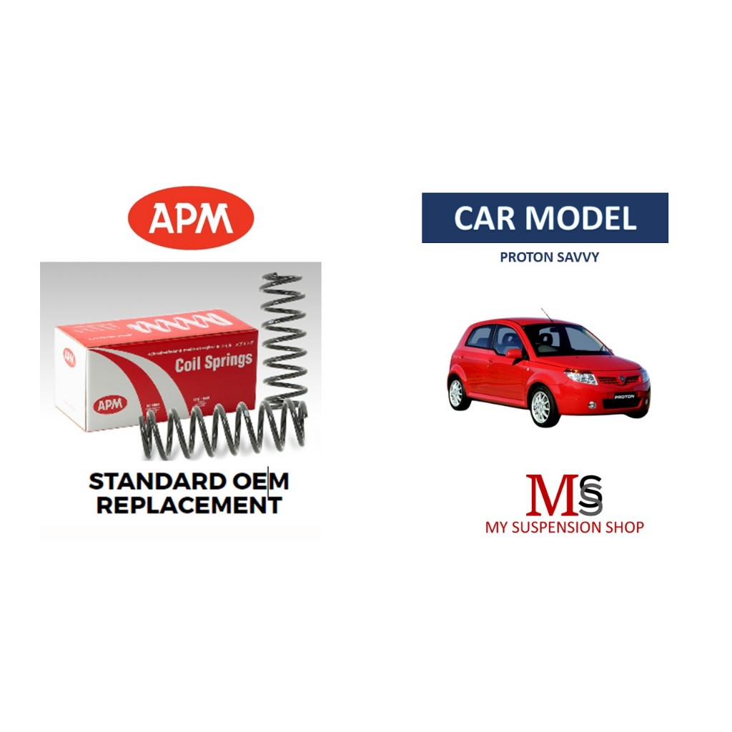 (100% Original Apm) Proton Savvy Front/Rear Gas Shock Absorber | Shopee ...