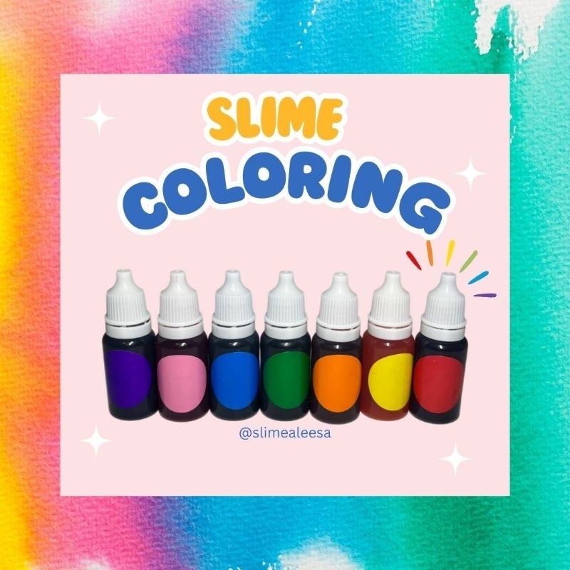 Slime Coloring for Slime (food grade) | Shopee Malaysia