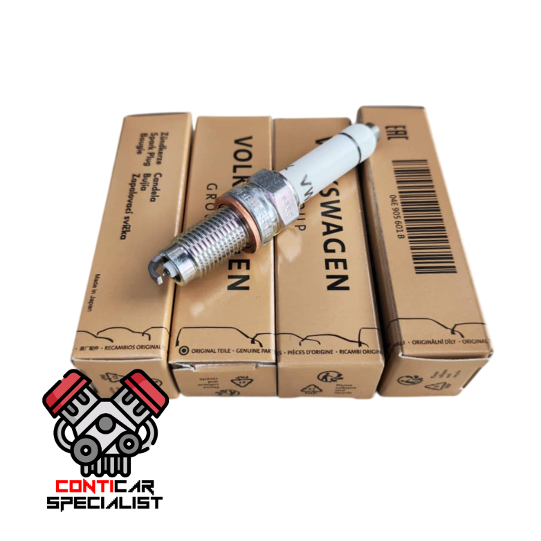 04E905601B 04E905612C SPARK PLUG SET OF 4PCS FOR VW GOLF MK7 JETTA ...