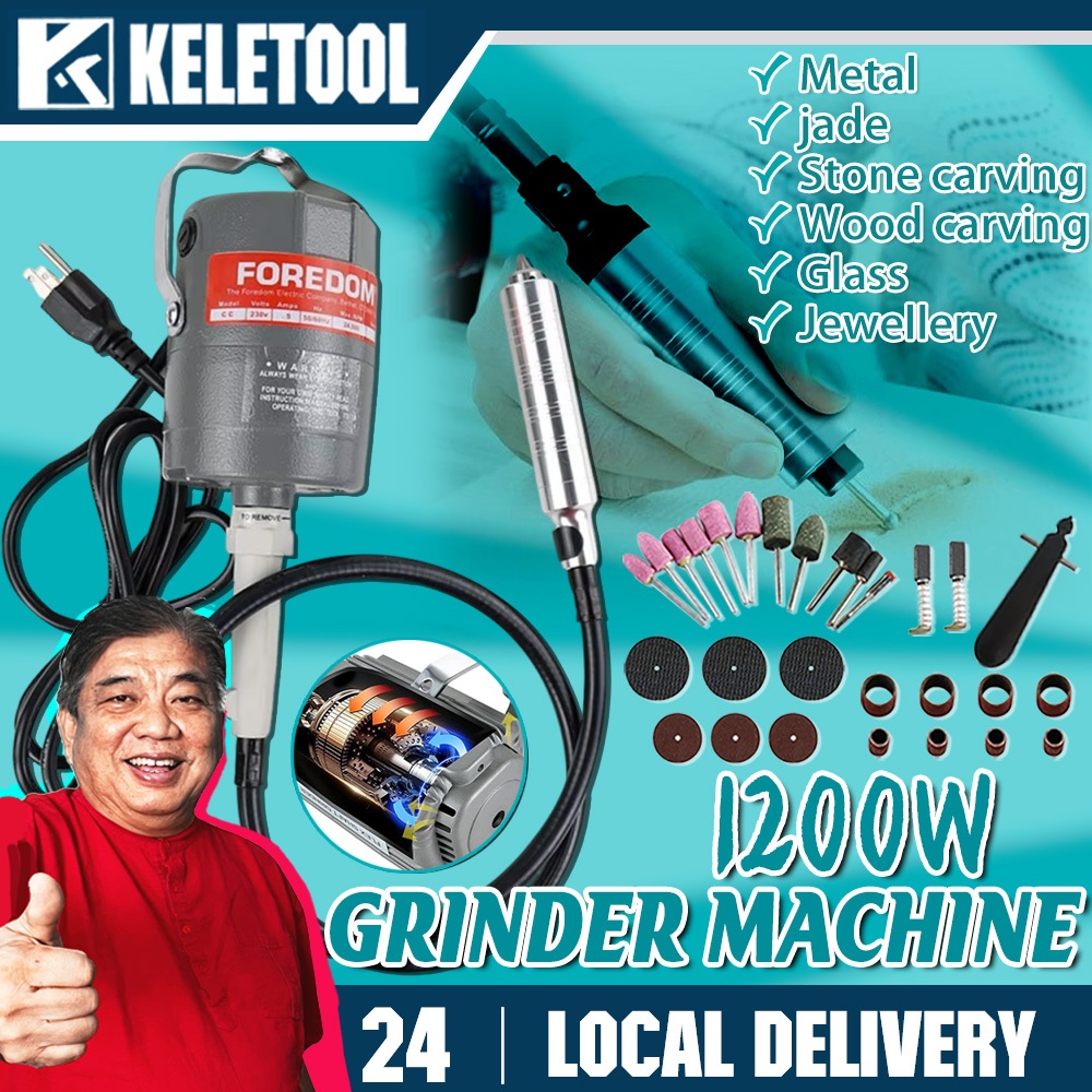 💥READY STOCK💥grinder machine Electric Hanging Flexible Shaft Grinder ...