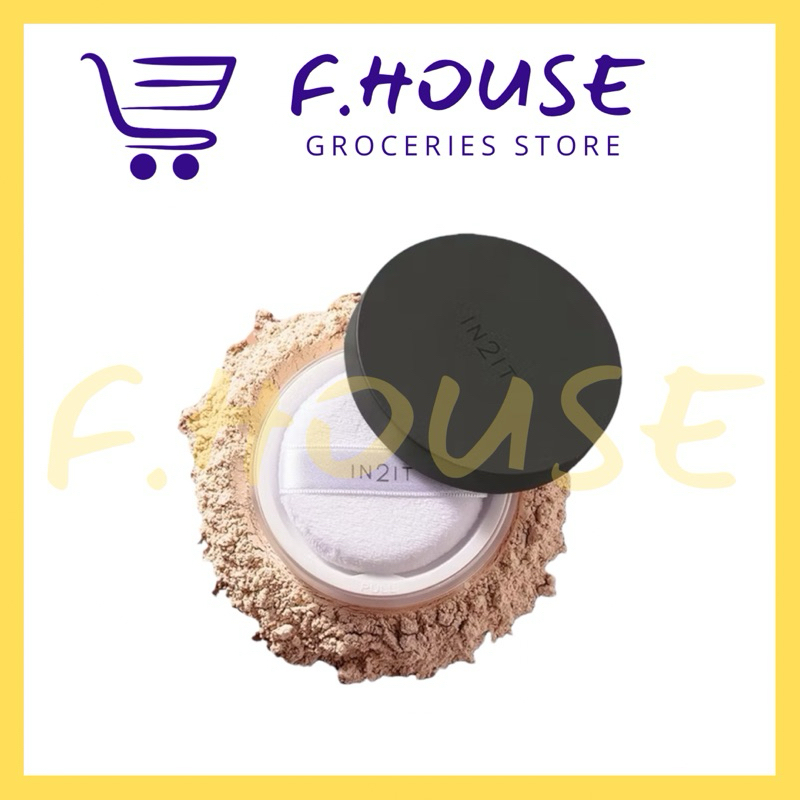 IN2IT Mattifying Loose Powder MLP01 Natural Beige (10g) | Shopee Malaysia